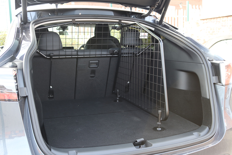 Hunde-/bagasjegitter/hundebur Tesla Model Y - Bilkomponenter.no